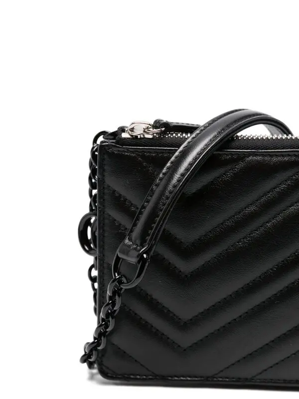 Gucci Mini Gg Marmont Shoulder Bag - Black