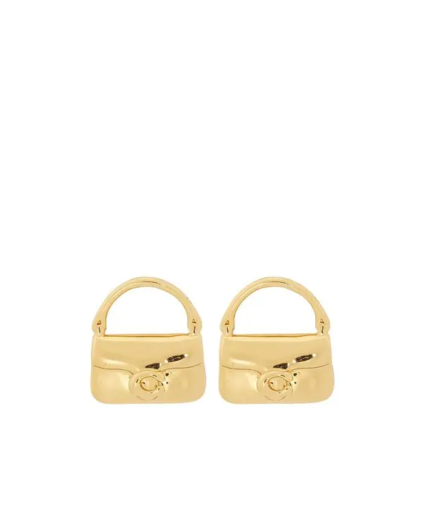 COACH Handbag Earrings - Yellow