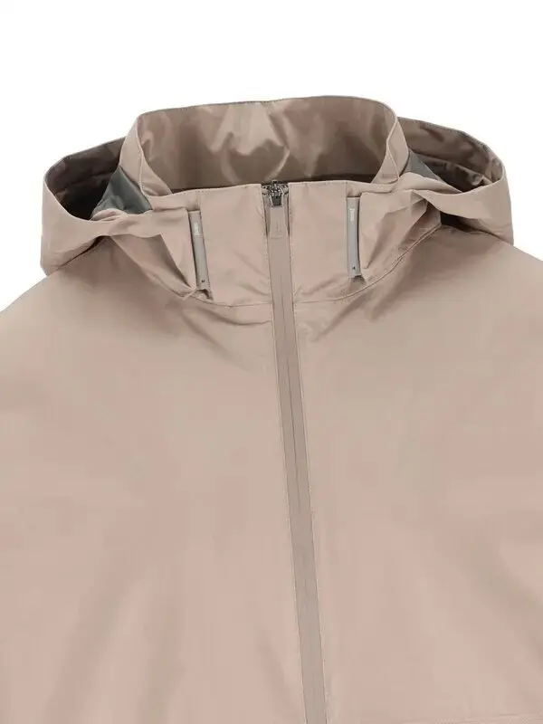 Herno Zip-up Hooded Jacket - Nude