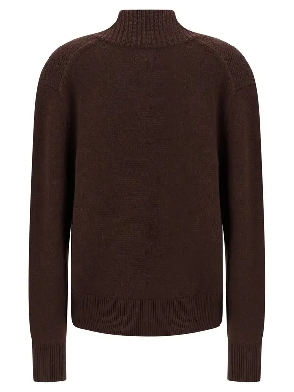 Loulou De Saison Shawl Collar Knitwear - Brown