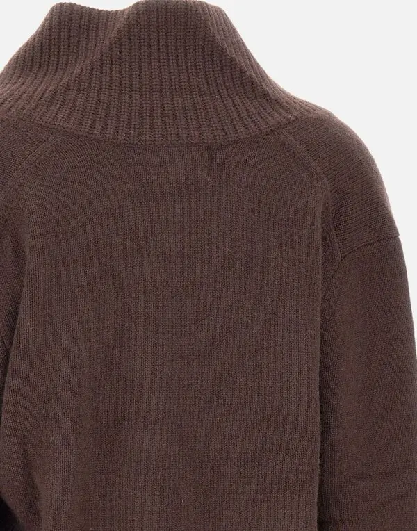 Loulou De Saison Shawl Collar Knitwear - Brown