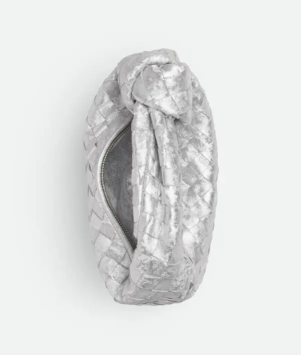 Bottega Veneta Mini Jodie - Silver