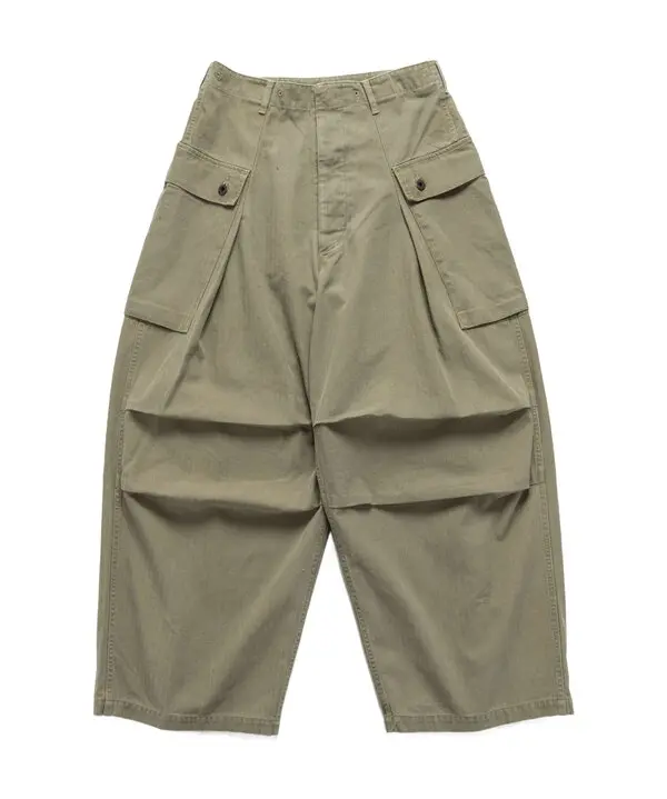 Kapital Herringbone Jumbo Monkey Pants - Khaki