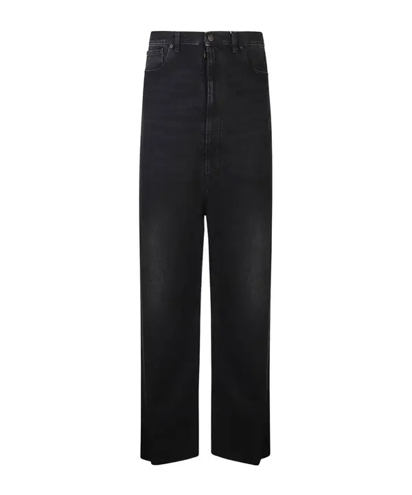 MAISON MARGIELA Low-rise Straight-leg Jeans - Black