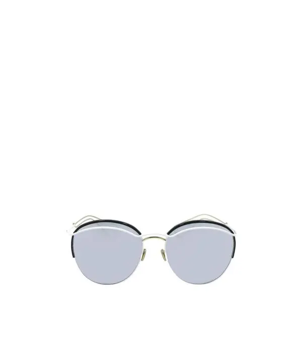 Dior Round Frame Sunglasses - Blue
