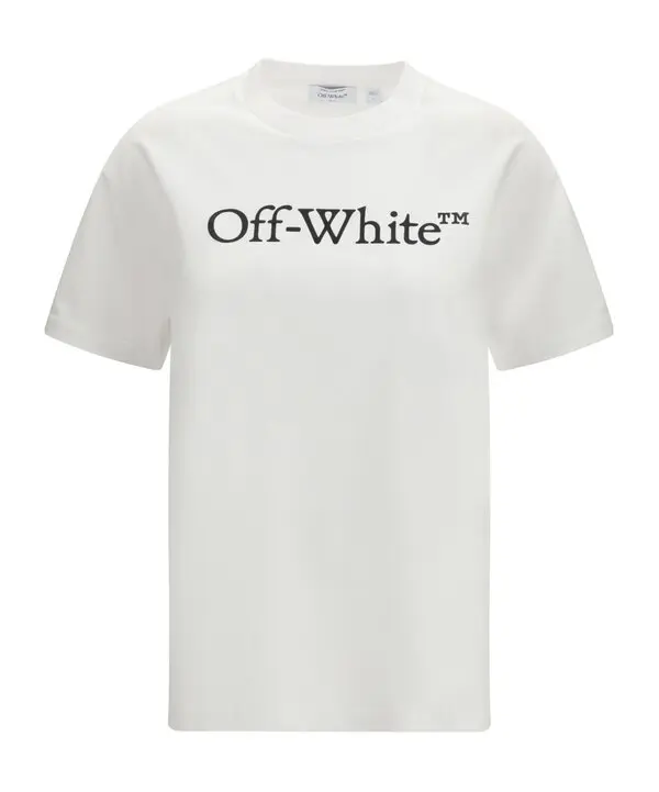 Off-White Big Logo Bookish T-shirt - White