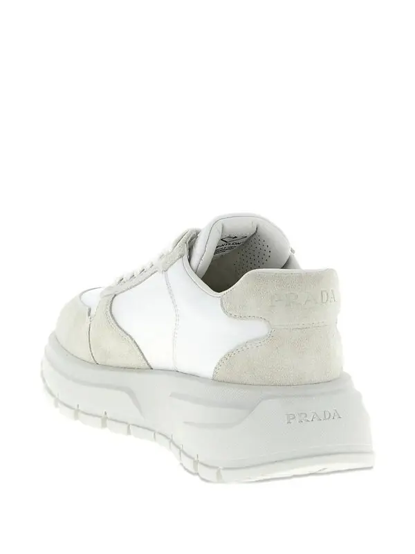 Prada Prax 01 Lace-up Sneakers - White