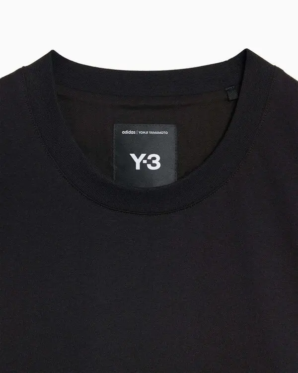 Y3 Short-sleeved Crewneck T-shirt - Black