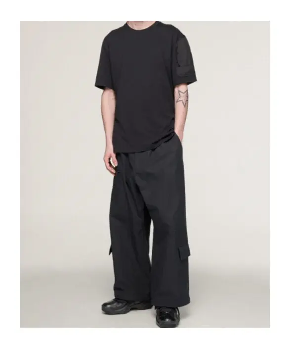 Y3 Short-sleeved Crewneck T-shirt - Black