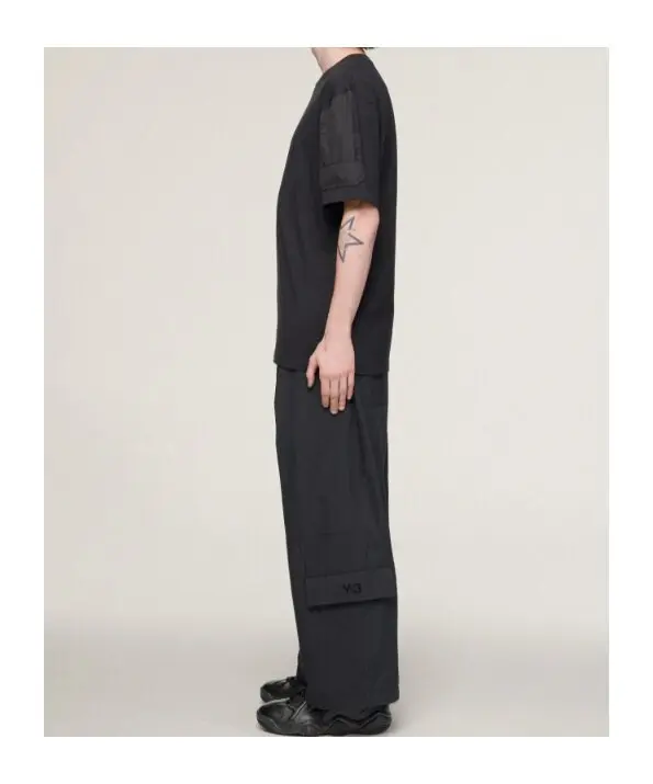 Y3 Short-sleeved Crewneck T-shirt - Black