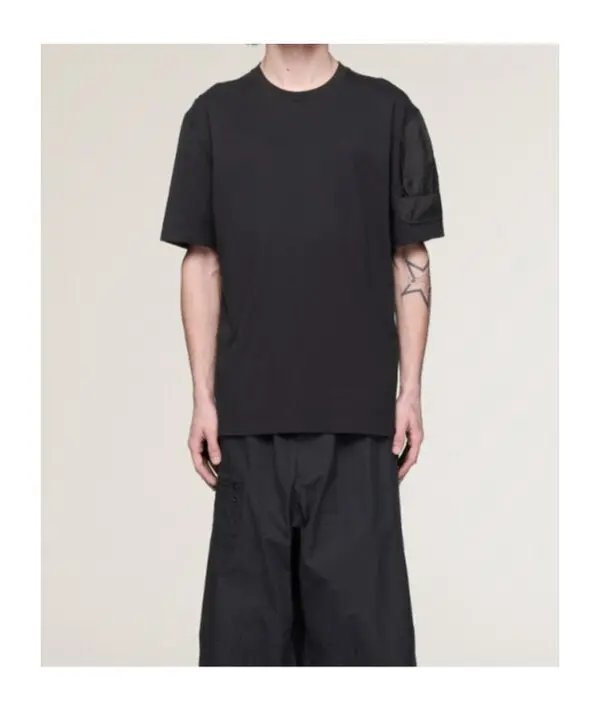 Y3 Short-sleeved Crewneck T-shirt - Black