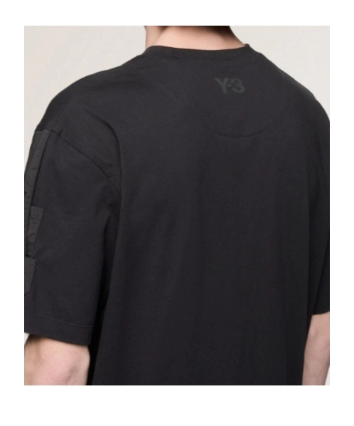 Y3 Short-sleeved Crewneck T-shirt - Black