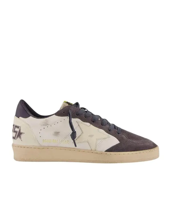 GOLDEN GOOSE Ballstar Lace-up Sneakers - Nude