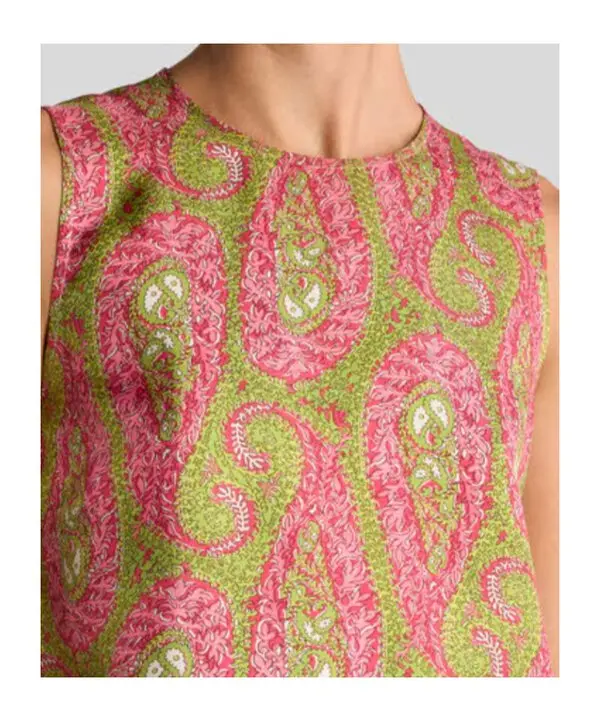 Etro Paisley-motif Sleeveless Top - Pink