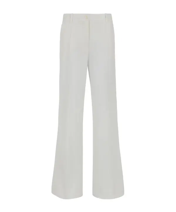 P.a.r.o.s.h Textured Wide Leg Trousers