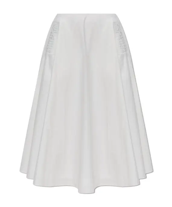 Cult Gaia Pleated Skirt - White