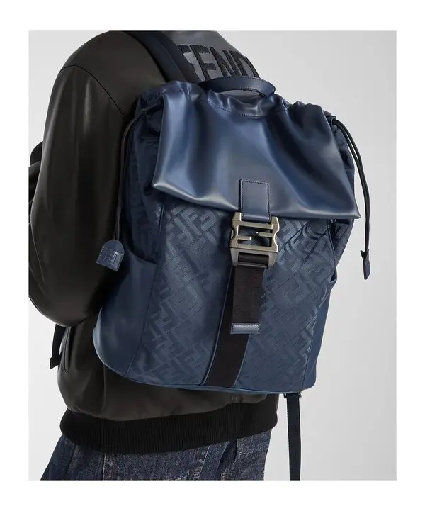 Fendi Flux Backpack - Blue