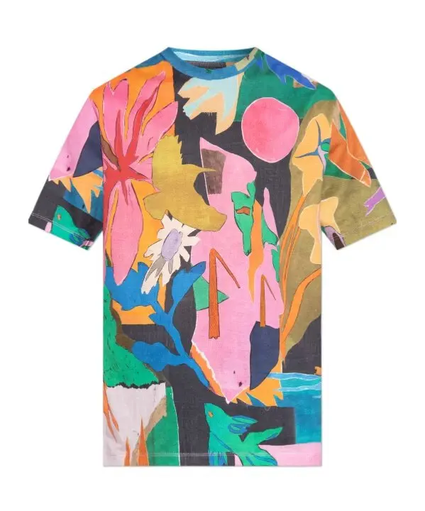 Paul Smith Abstract Print T-shirt - Multicolor