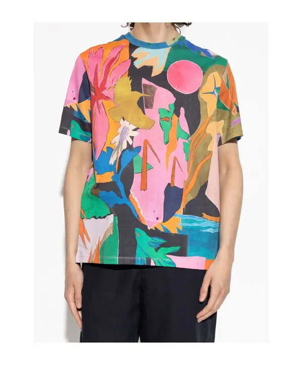 Paul Smith Abstract Print T-shirt - Multicolor