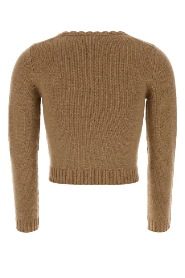 Chloé Cropped Logo Sweater