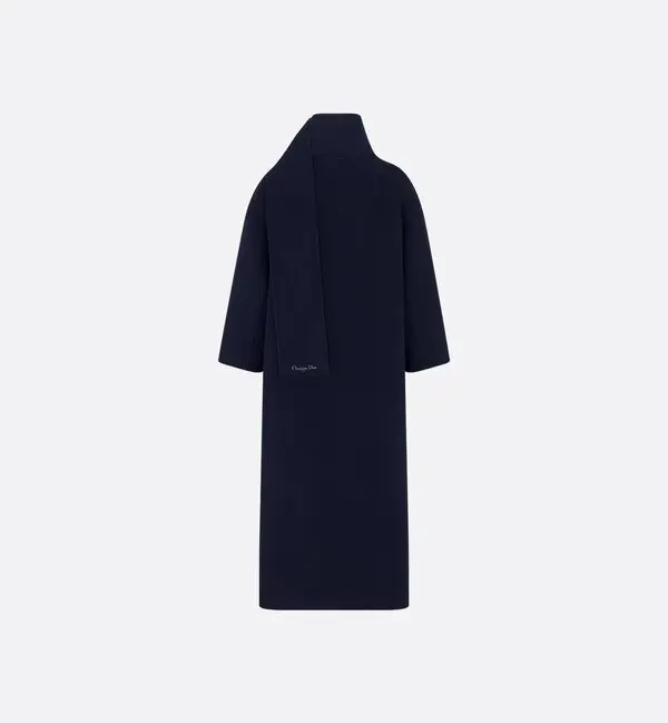 Dior Coat With Removable Scarf