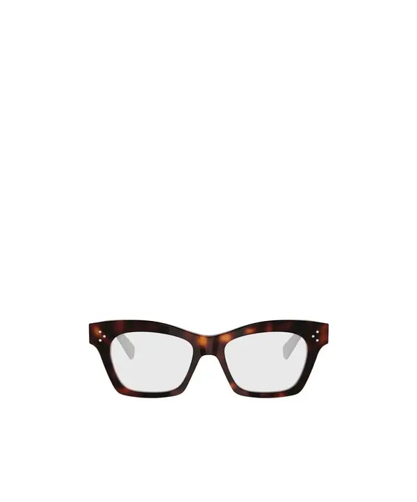 Celine Full-rimmed Tortoiseshell Eyeglasses - White