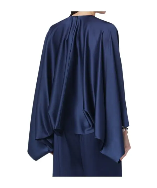 Stella McCartney Embellished Satin Blouse