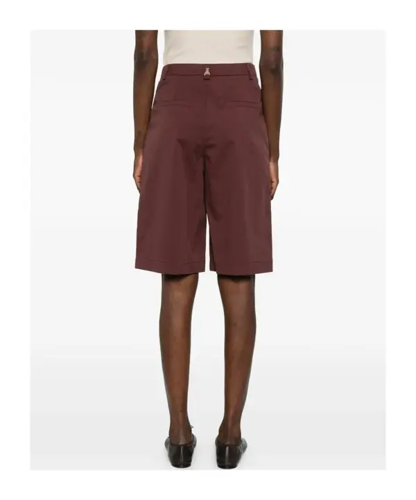 Patrizia Pepe Pleated Tailored Trousers - Red