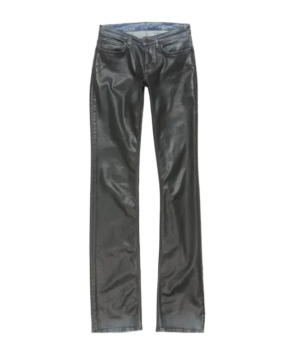 Acne Studios Skinny Fit Logo Patch Jeans - No