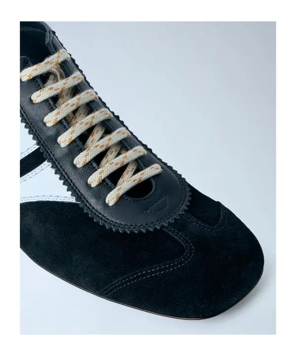 Dries Van Noten Heeled Lace-up Mules - Black
