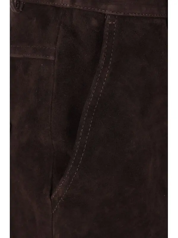 SELF-PORTRAIT Button Detailed Belted Midi Skirt - No