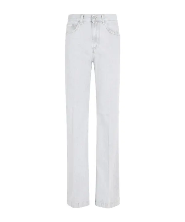DONDUP Jeans With Belt Loops - White