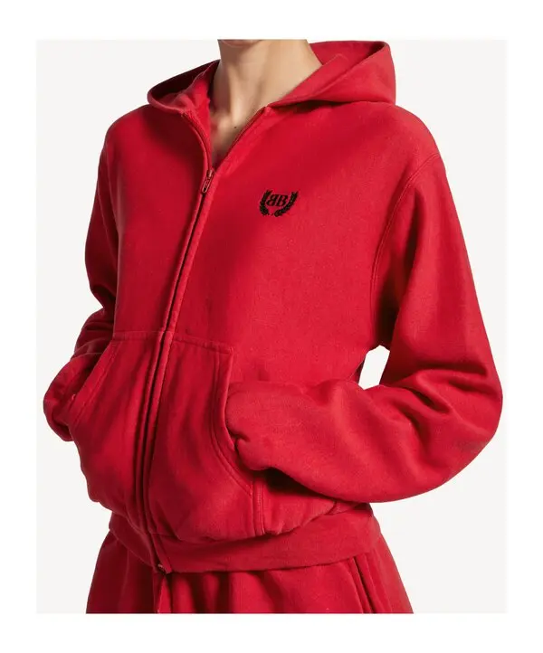 Balenciaga Laurel Classic Zipped Hoodie