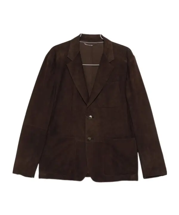 Canali Long-sleeved Single-breasted Jacket