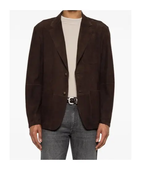 Canali Long-sleeved Single-breasted Jacket