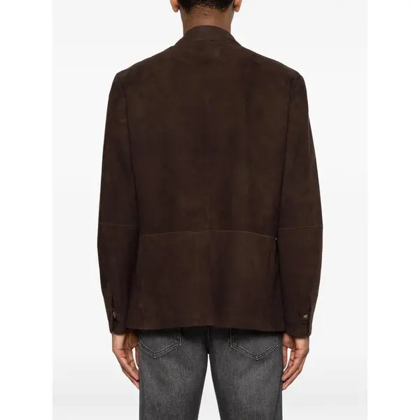Canali Long-sleeved Single-breasted Jacket