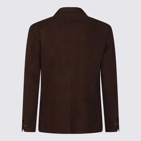 Canali Long-sleeved Single-breasted Jacket