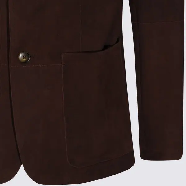 Canali Long-sleeved Single-breasted Jacket