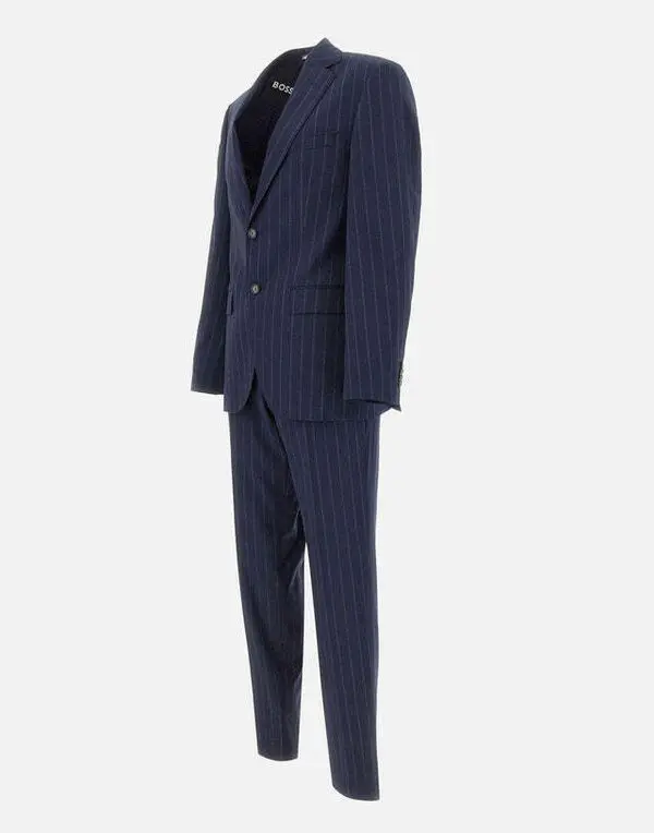 Hugo Boss Two-piece Striped Tailored Suit