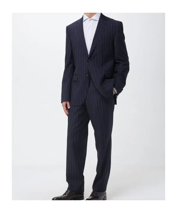 Hugo Boss Two-piece Striped Tailored Suit