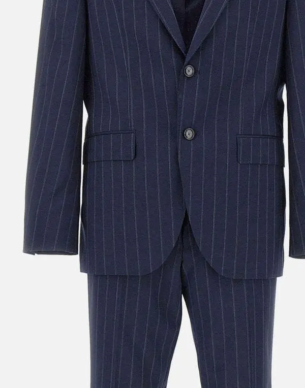Hugo Boss Two-piece Striped Tailored Suit