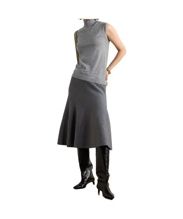 LISA YANG Sleeveless High-necked Vest