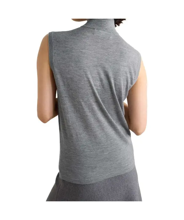 LISA YANG Sleeveless High-necked Vest