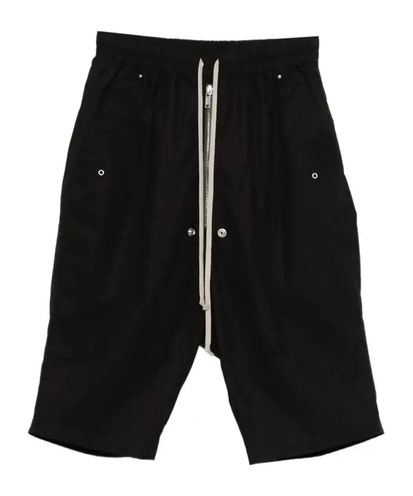 Rick Owens Bela Pods Drawstring Shorts - Black