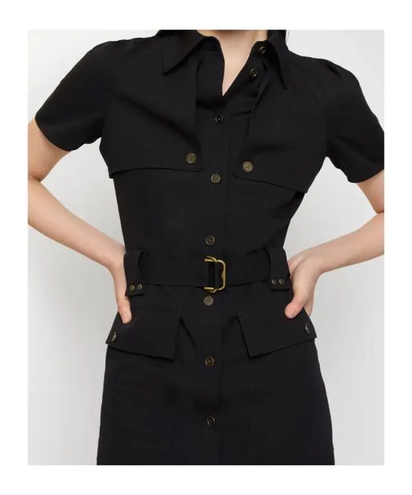 Burberry Belted Trench Dress