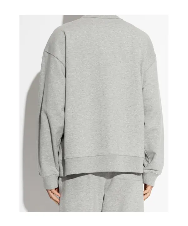 Dries Van Noten Oversized Sweatshirt - Grey