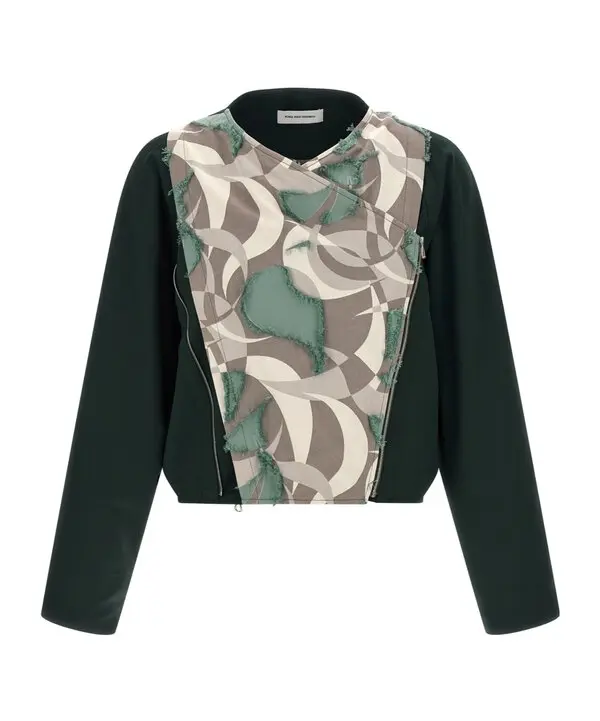 KIKO KOSTADINOV Csomor Patchwork Blouson Jacket - Multicolor