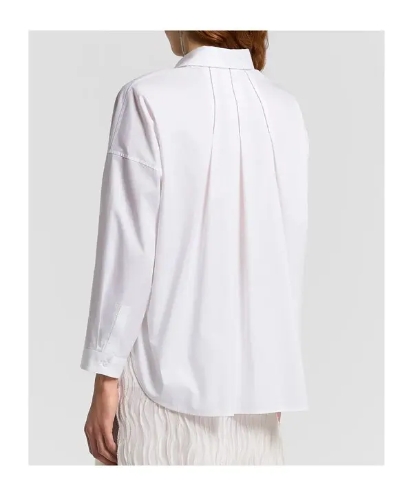 Peserico Long Sleeve Pleated Shirt