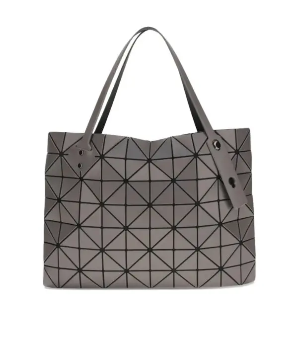 Issey Miyake Geometric Shoulder Bag - Grey