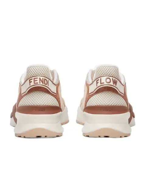 Fendi Flow Mesh Panel Sneakers - Pink
